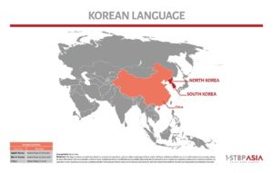 Korean to English translation and localization - LSPs! 1-StopAsia